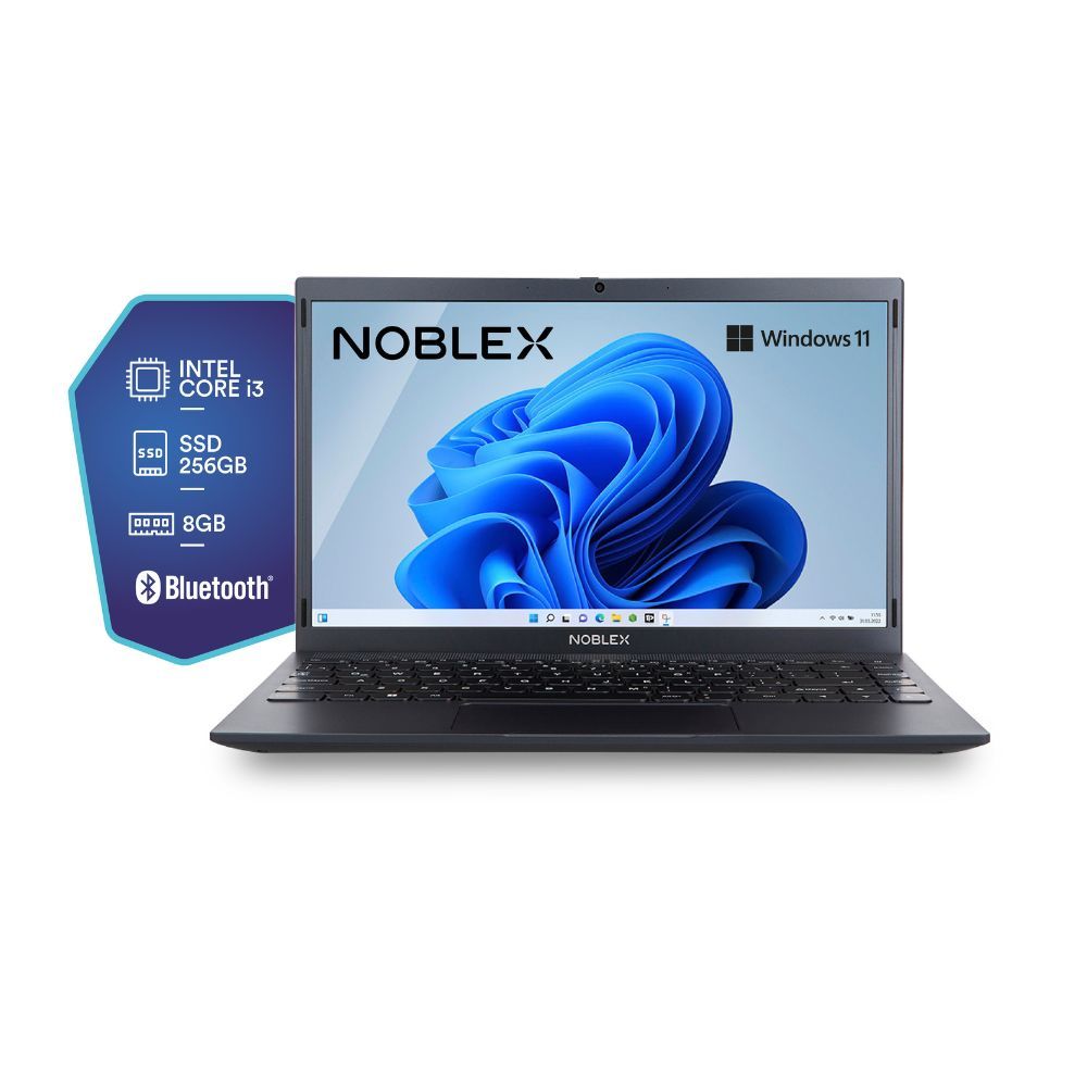 Notebook Noblex 91N14X3000 14.1 Hd Intel Core i3 8gb/256gb Azul oscuro