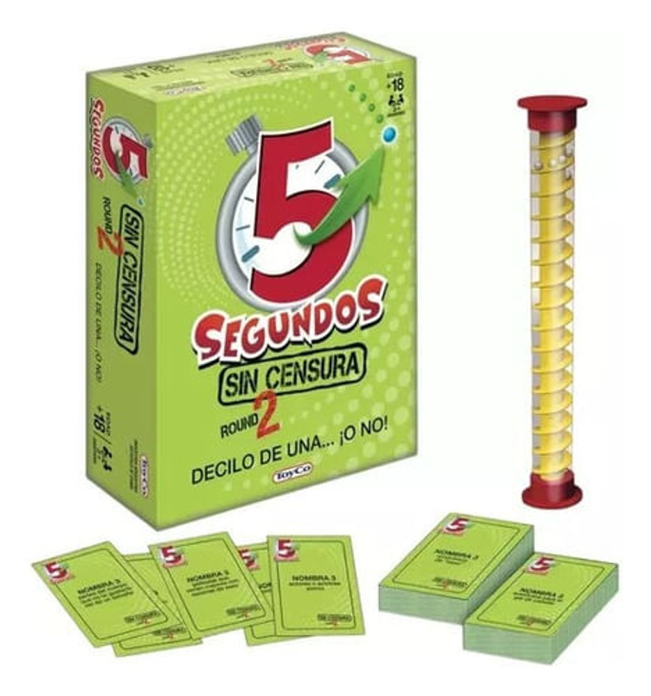 Juego De Mesa 5 Segundos Sin Censura 24005
