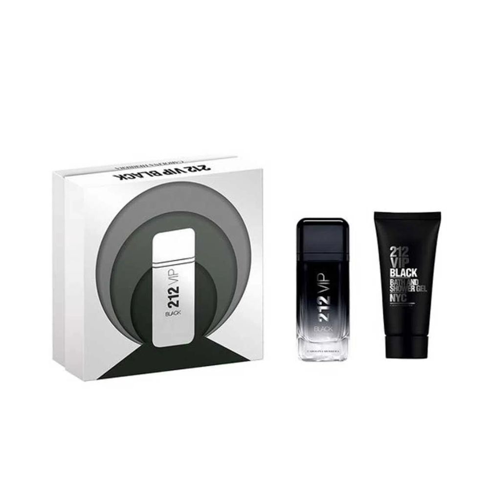 Set 212 Vip Black Men EDP 100 Ml + Shower Gel 2 Unid