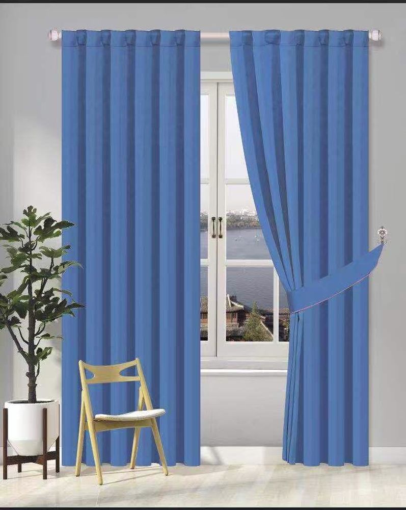 Cortina Blackout Textil 2,10 - Azul Aero - 2,10 x 1,40