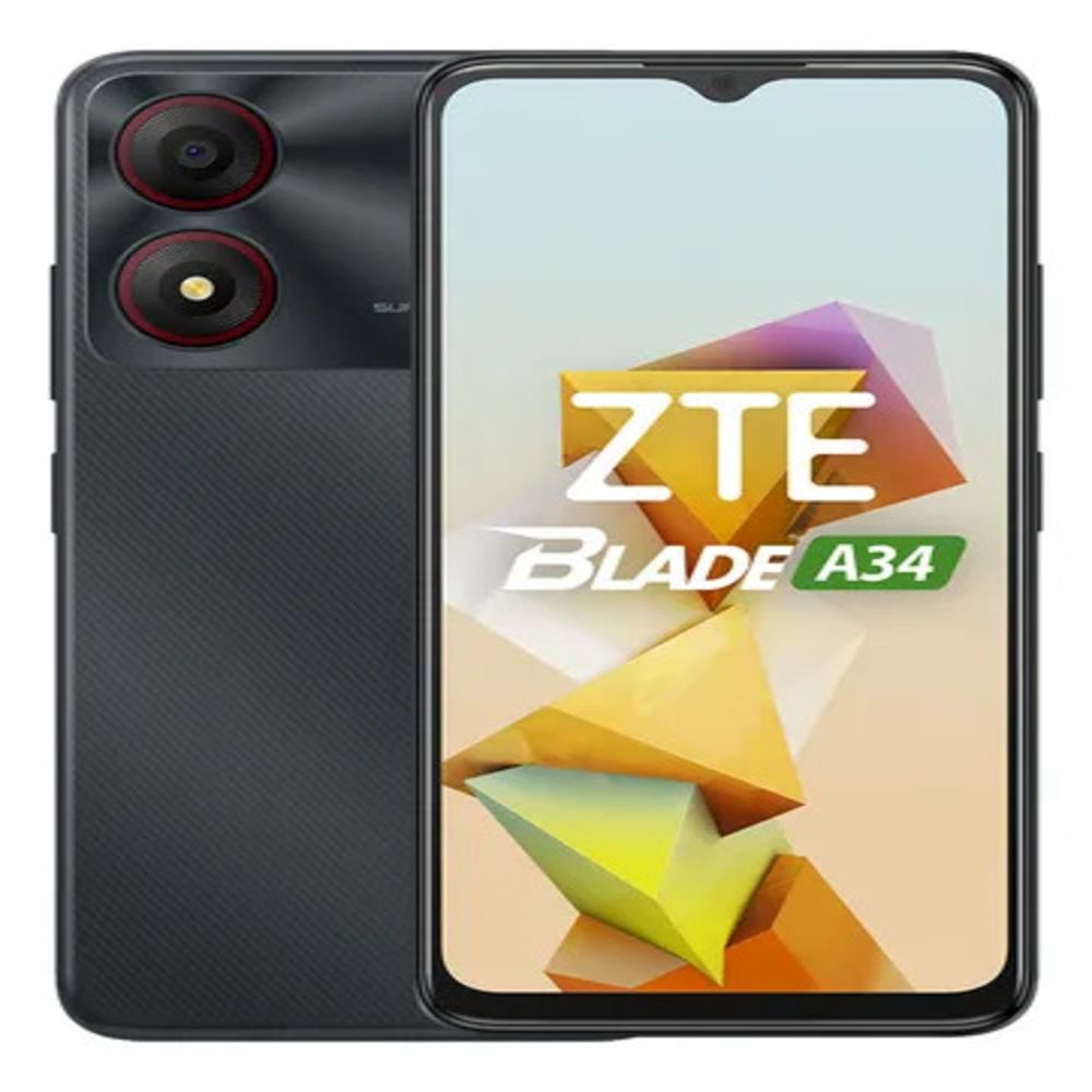 Zte Blade A34 Gray - 64 Gb Y 2 Gb Ram Mas 4gb Fusion Ram