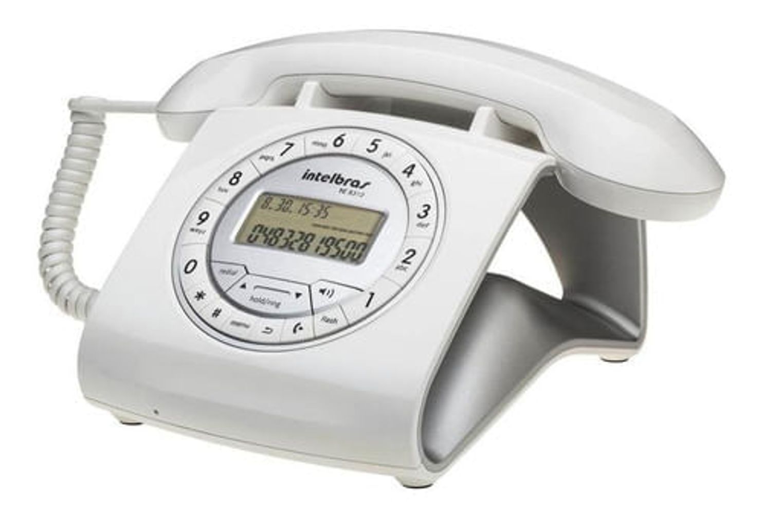 Telefono Fijo INTELBRAS 8312 BC Blanco