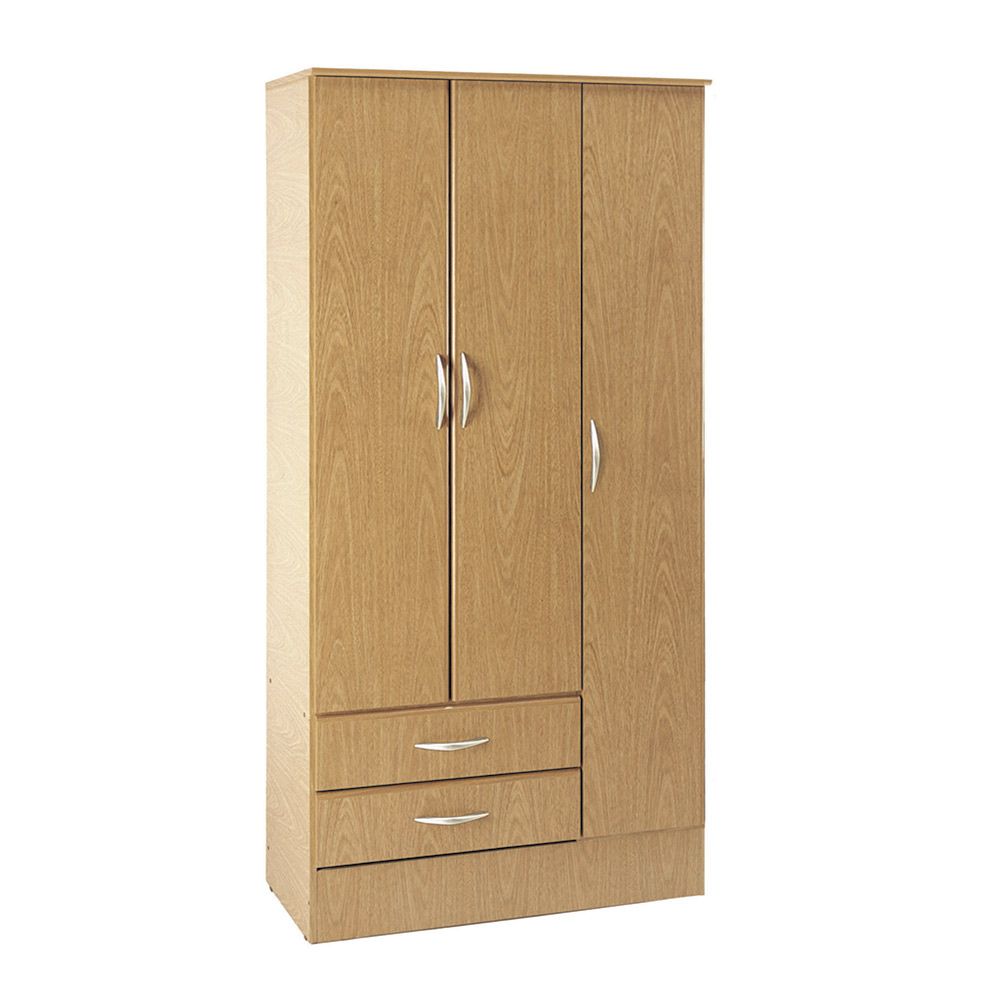 Placard 3 Puertas Platinum 91306 Color Roble