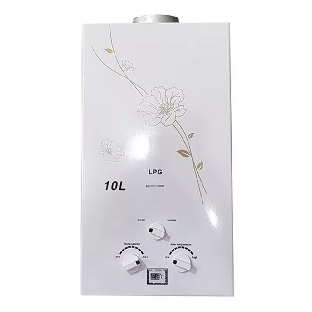 CALEFON LPG 10 L Automático gas envasado MOTORHOME Casa Departamento