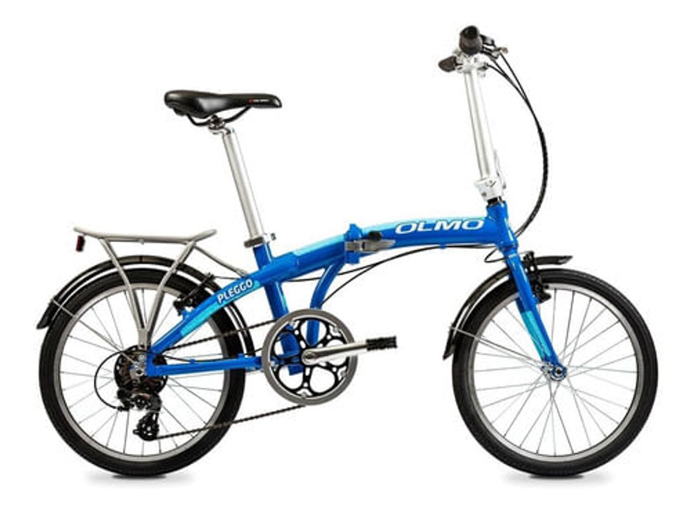 Bicicleta Olmo Pleggo P20 Rodado 20 Azul Y Celeste
