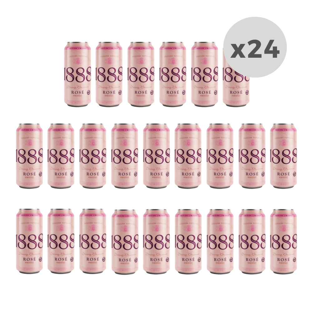 Sidra 1888 Rosé Hibiscus en Lata 473ml x24