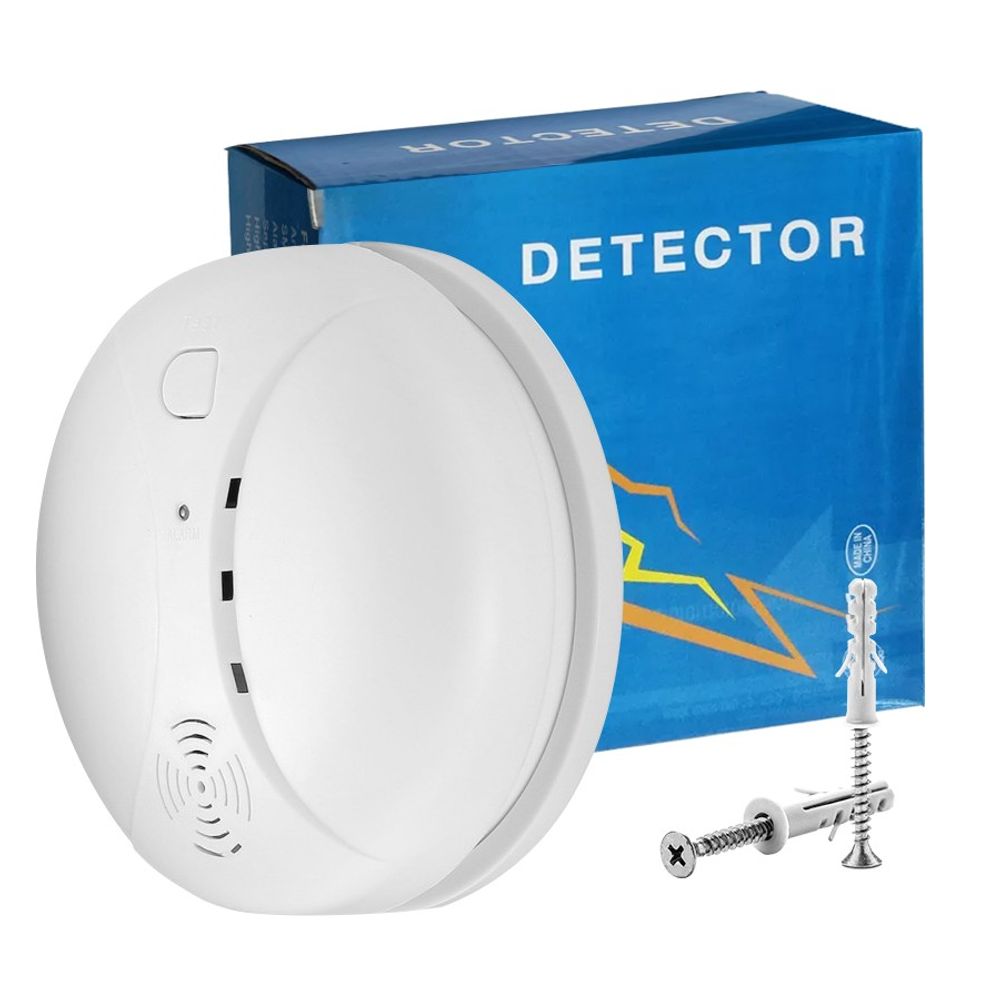 Detector De Humo Y Termperatura Autonomo Standalone E Inalambrica