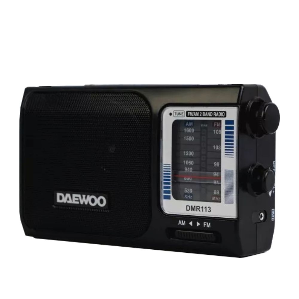 Radio Portatil Daewoo Dmr113 Am/fm con Antena Telescopica Auxiliar