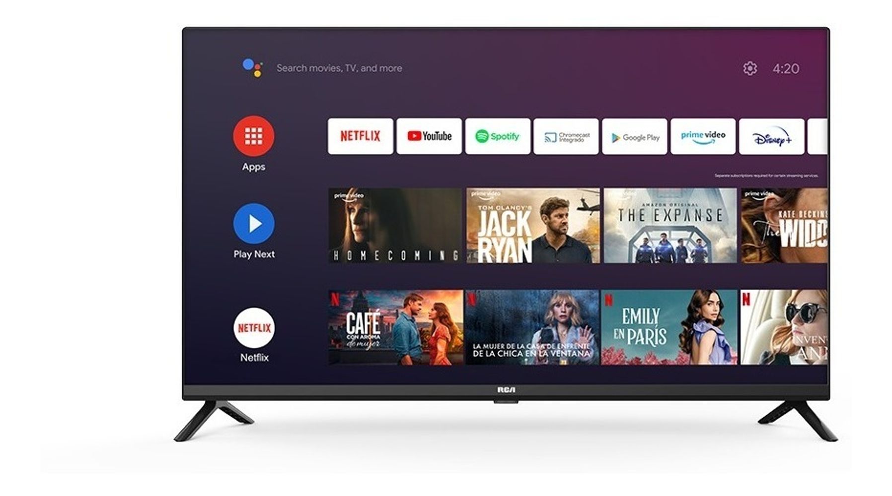ANDROID TV RCA 39''