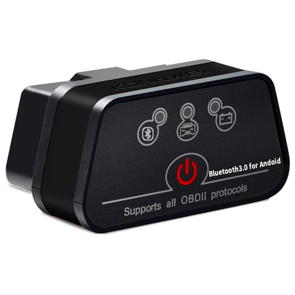 Bluetooth Obd2 Konnwei KW903 Coche Lector De Diagnóstico Escáner