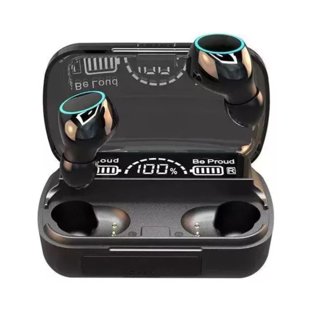Auricular M10 - Power Bank - 5.3 - IPX5 - Negro