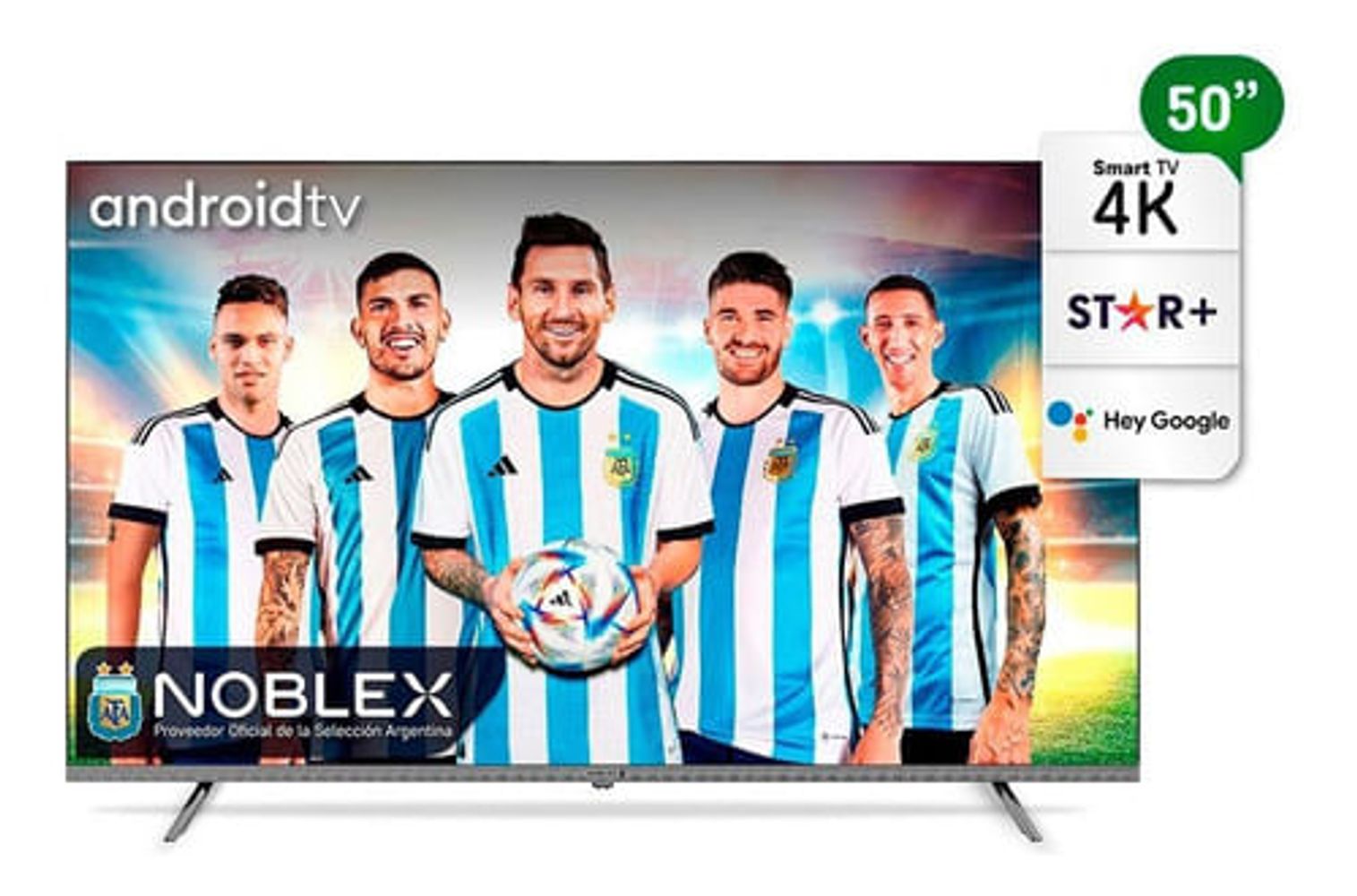 Smart Tv 50 Pulgadas Noblex Dr50x7550 Uhd 4k Android Tv