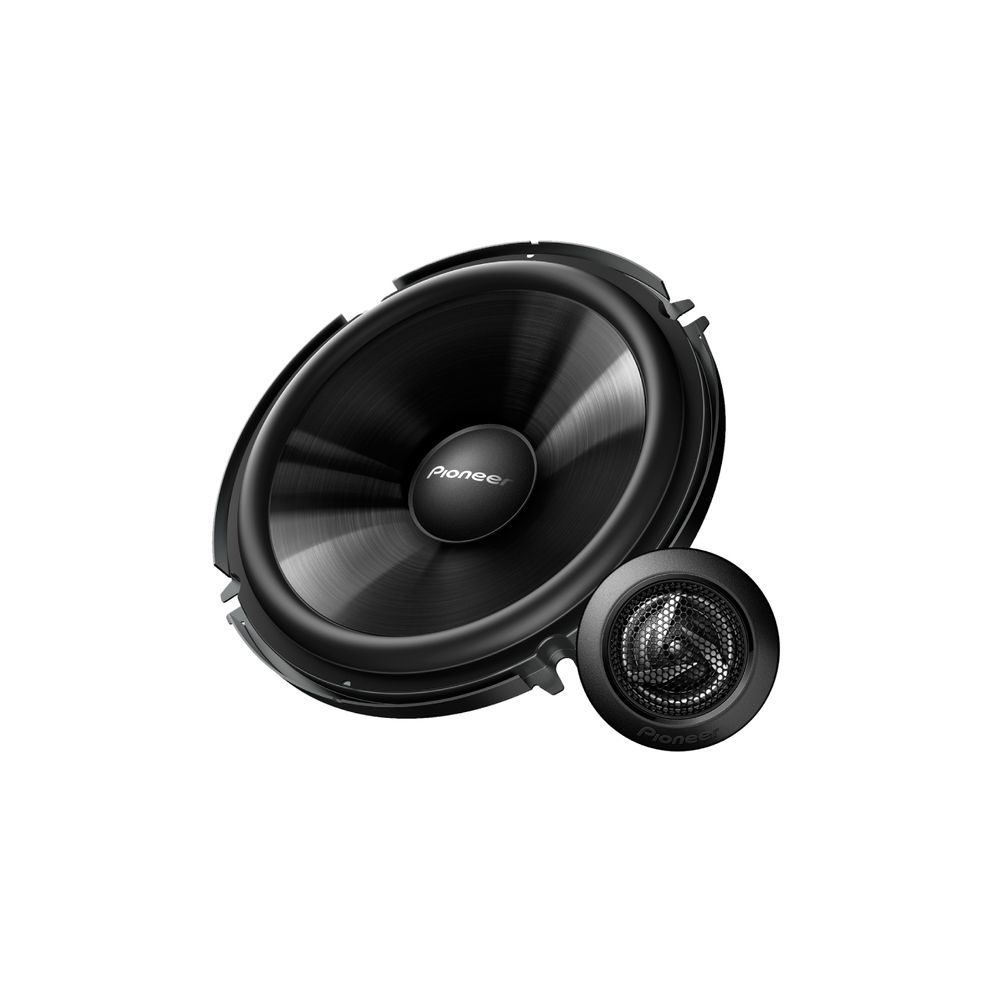 Parlantes Componentes Pioneer Ts-651C Color Negro Tamaño 6" Potencia ...