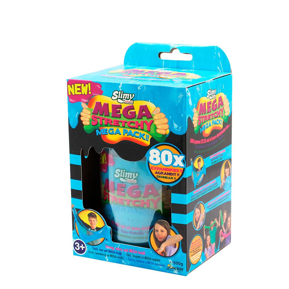 Slimy Slime Mega Stretchy 500gr Celeste