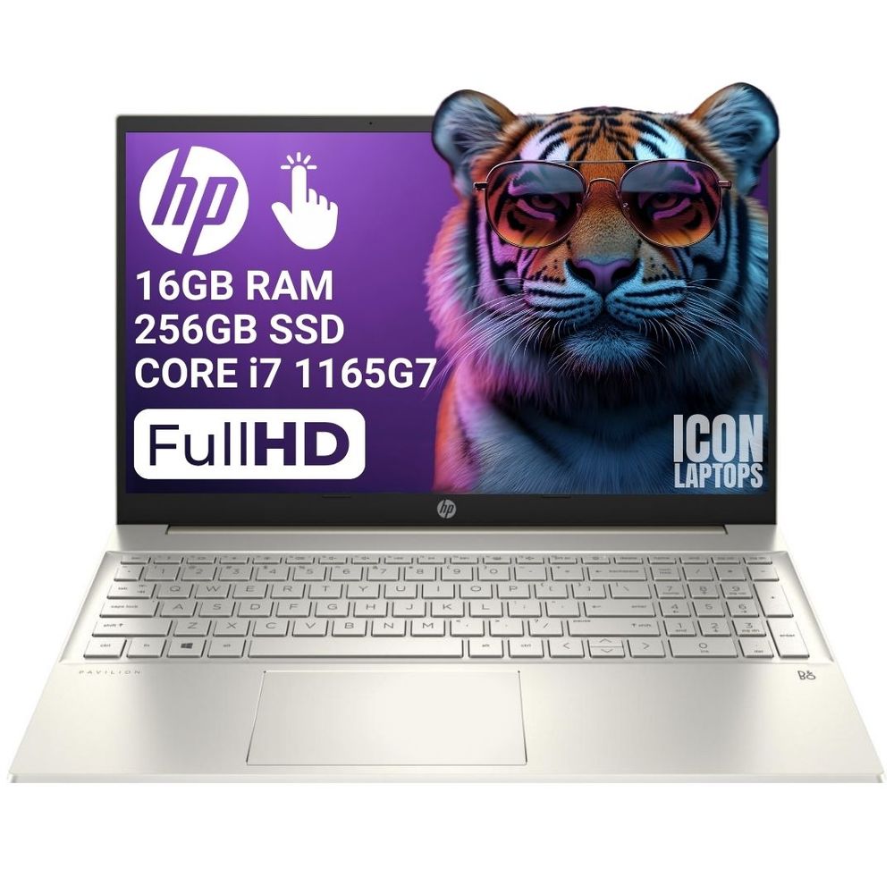 Notebook HP Pavilion Core i7 1165G7 16GB 256GB SSD 15,6 FHD Touch Gamer