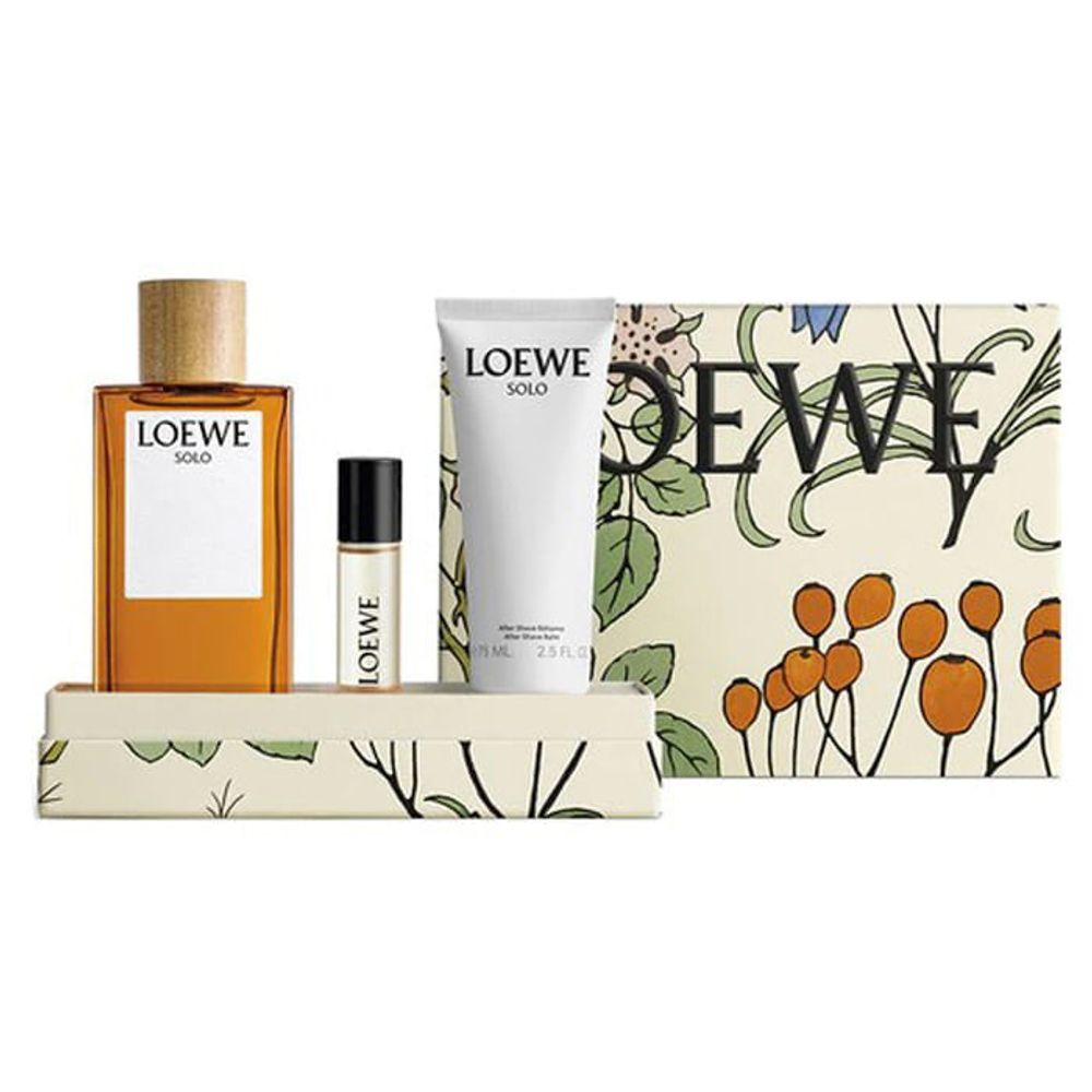 Loewe Solo EDT 150ml + After Shave + EDT 15ml Set