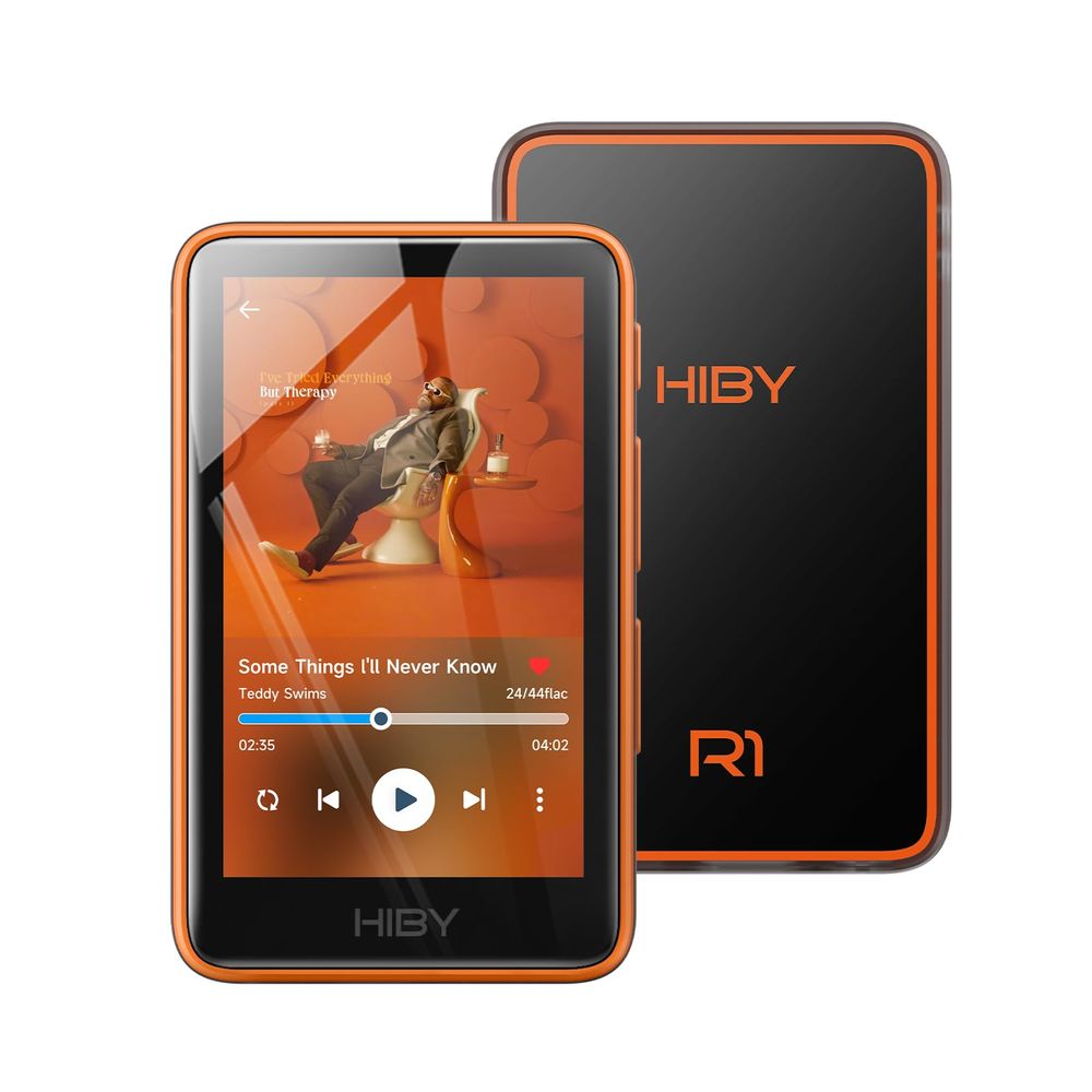 HiBy R1 HiFi MP3 Player with Bluetooth 5.1 Hi-Res Audio Certified DSD ...