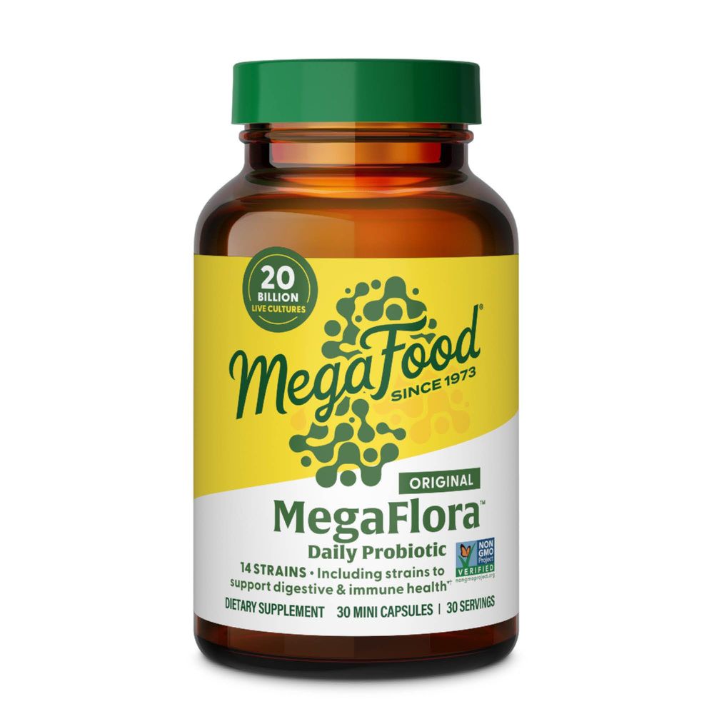 MegaFood MegaFlora Probiótico - Suplemento de