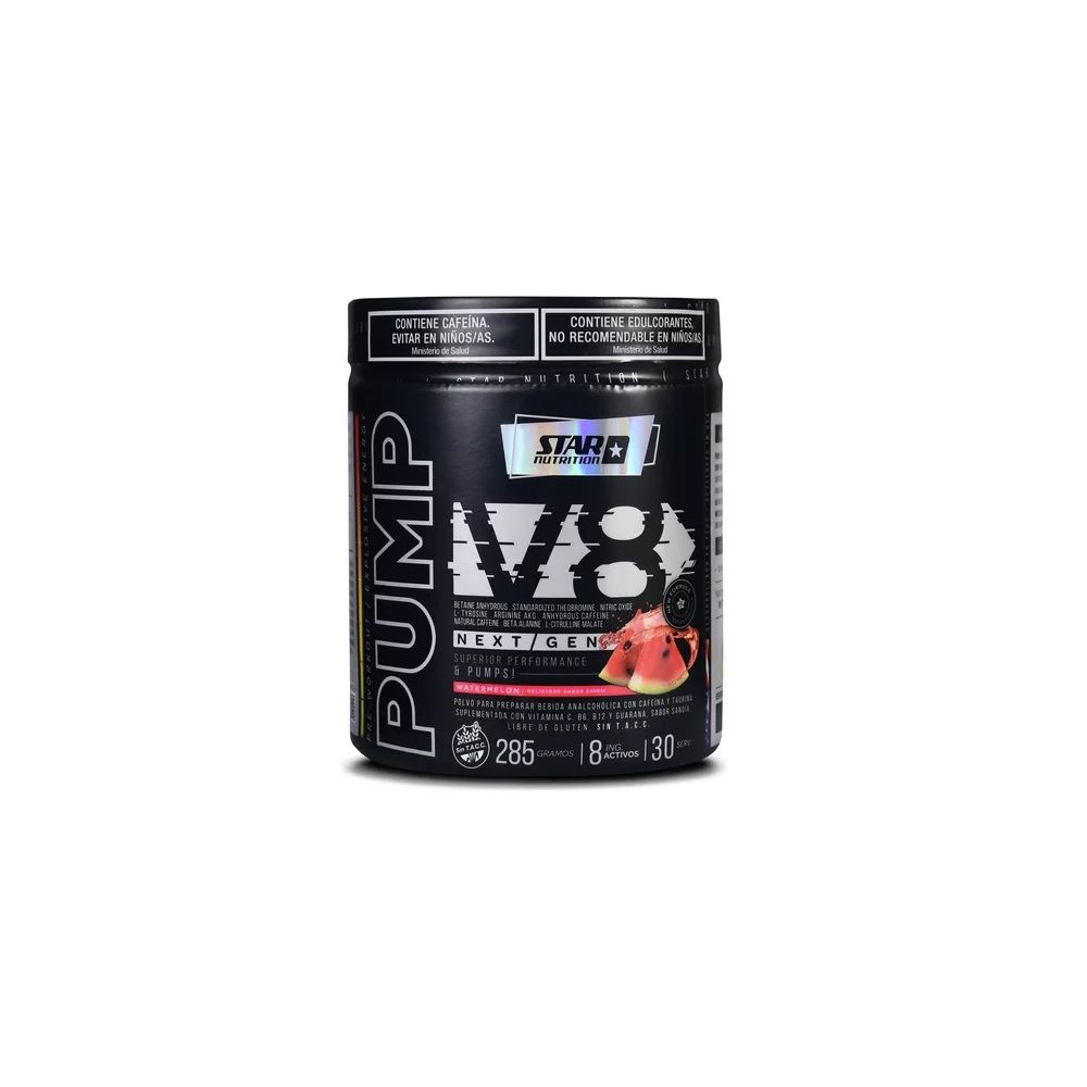 Pump V8 Next Gen 285g Pre Entreno Star Nutrition