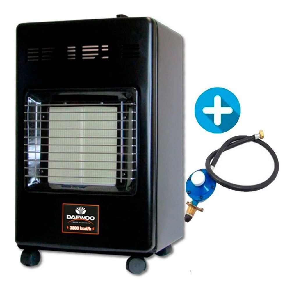 Estufa Calefactor Garrafera Daewoo Dany-113 4200w +regulador