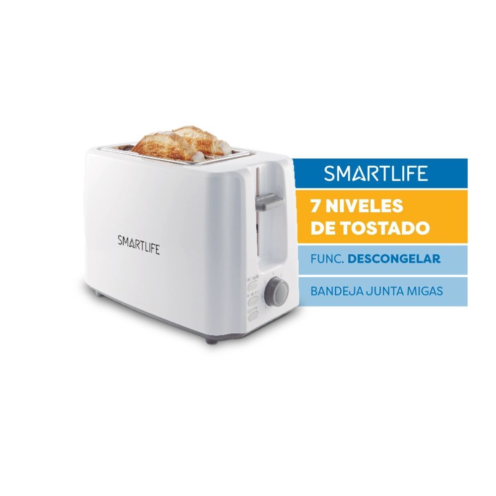 Tostadora Smartlife SL-TO1301W