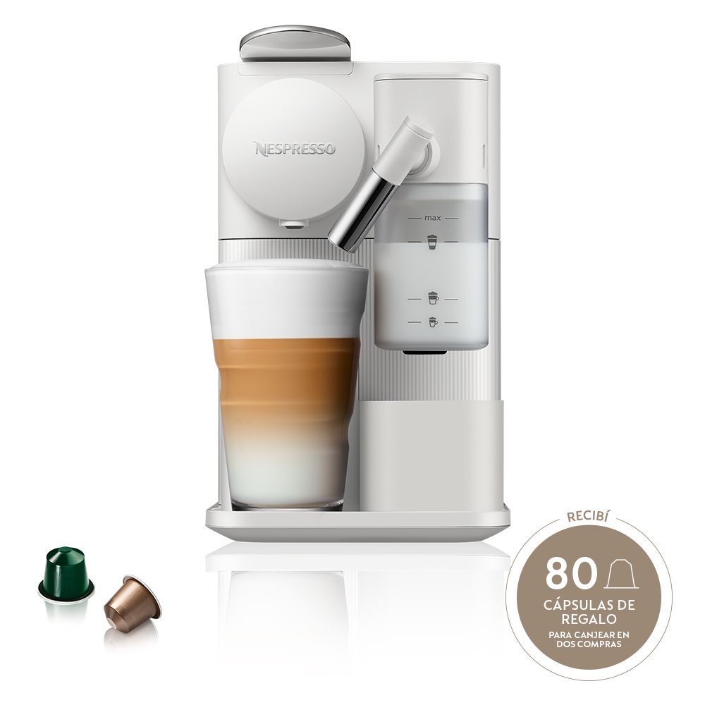 Cafetera Nespresso Lattissima One White