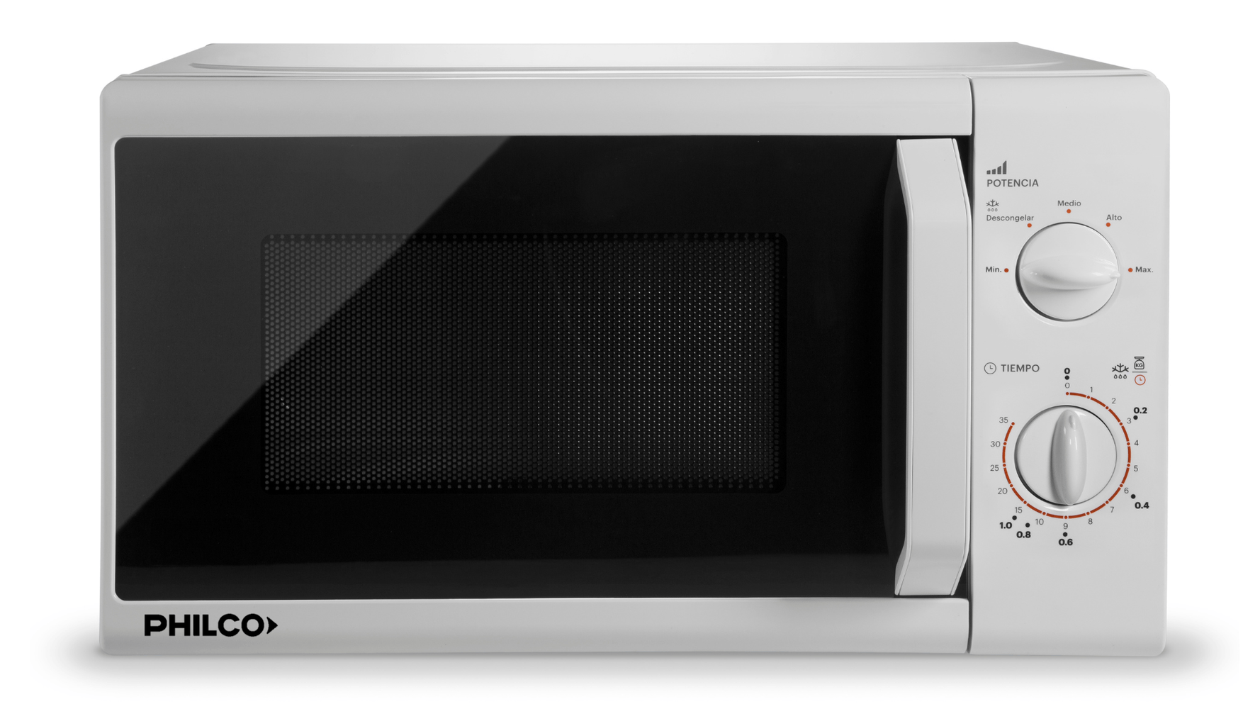 Microondas Rotativo 20L 700W Blanco Philco MPR8620NPI