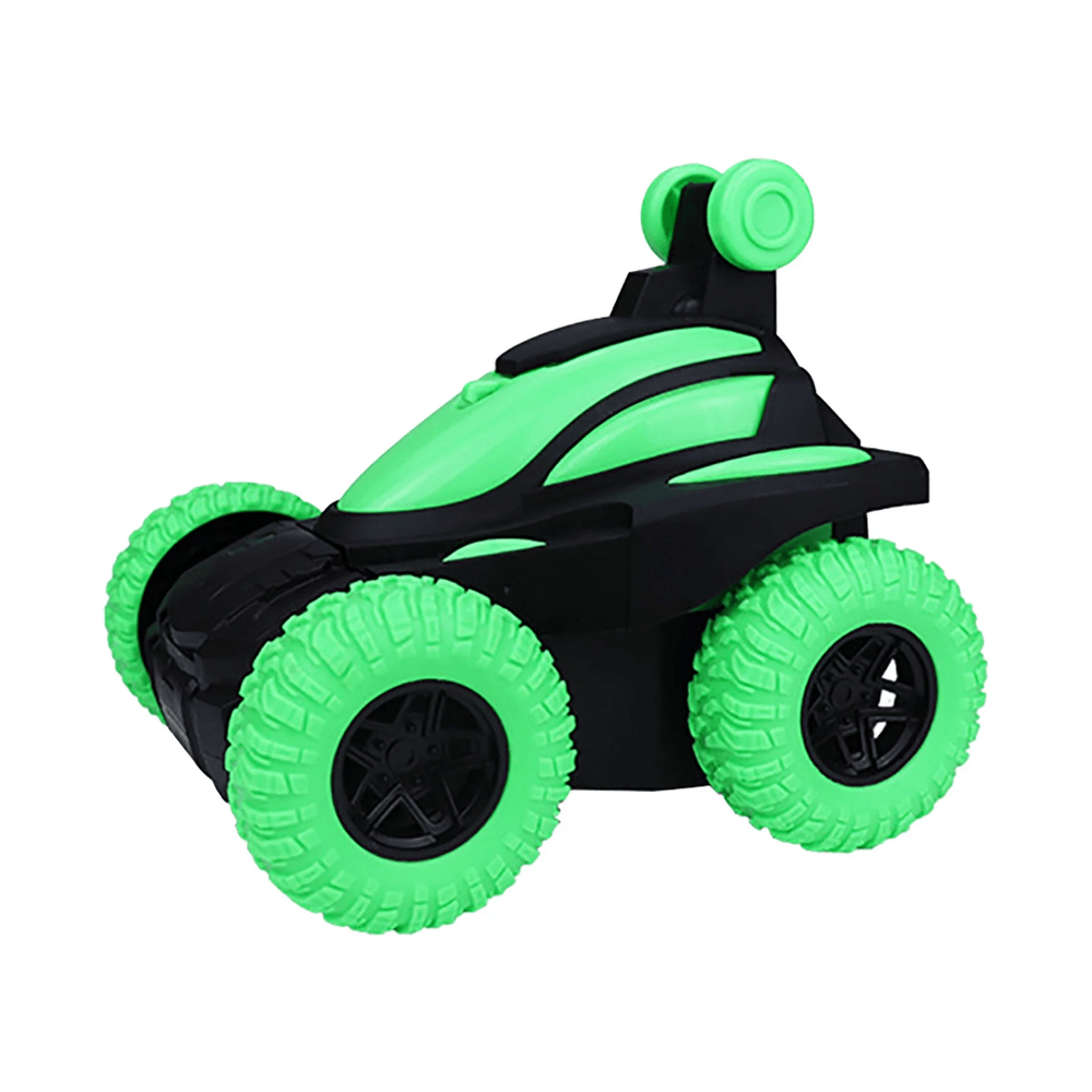 Auto a Control Remoto con Rotación Vertical Verde