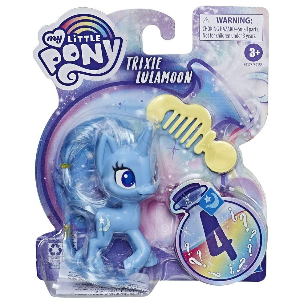 muñeco y little pony trixie lunamoon con pocion sorpresa