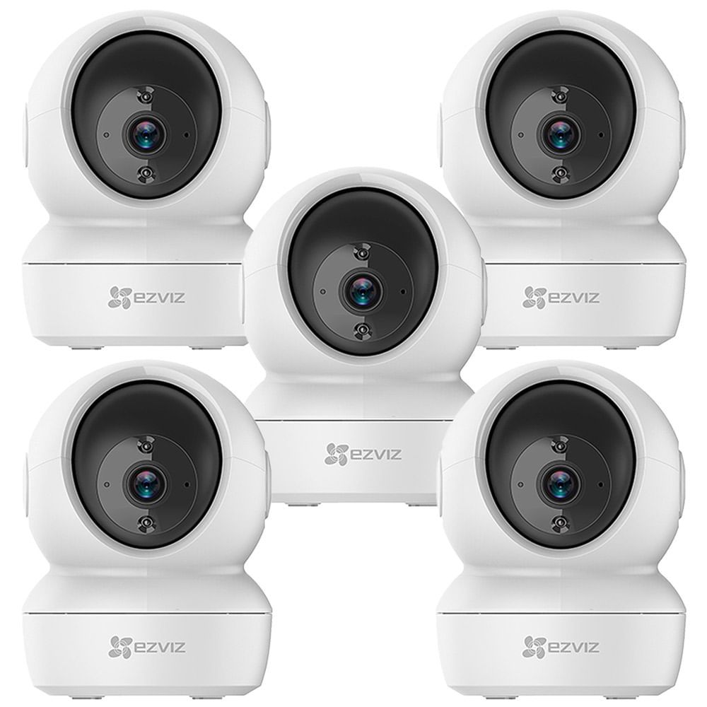 Kit de Cámara De Seguridad IP Ezviz WiFi Paneo e Inclinación ...