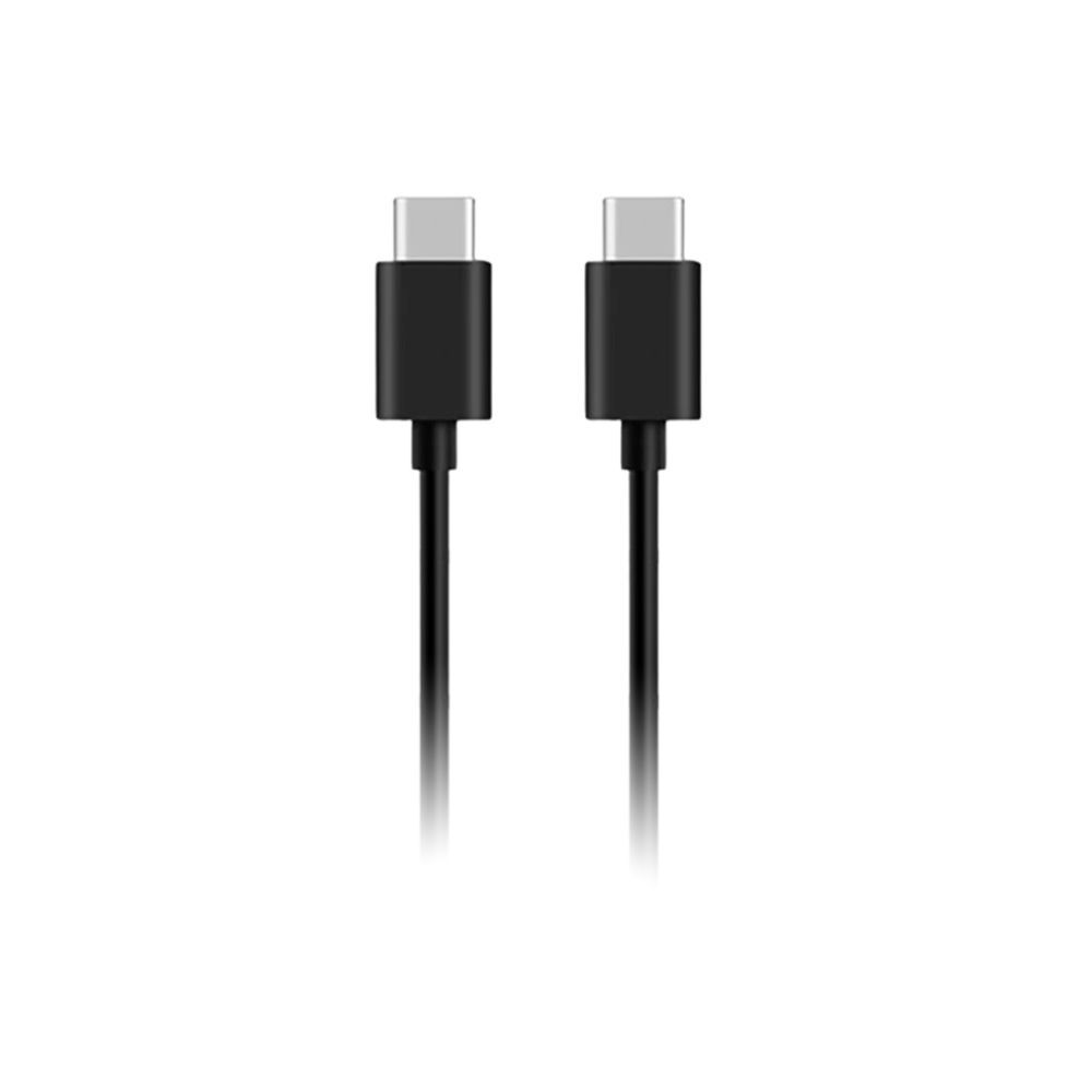 Cable De Datos Tipo C A Tipo C Carga Rápida 1 Metro Negro Dinax DX-TCCABTC