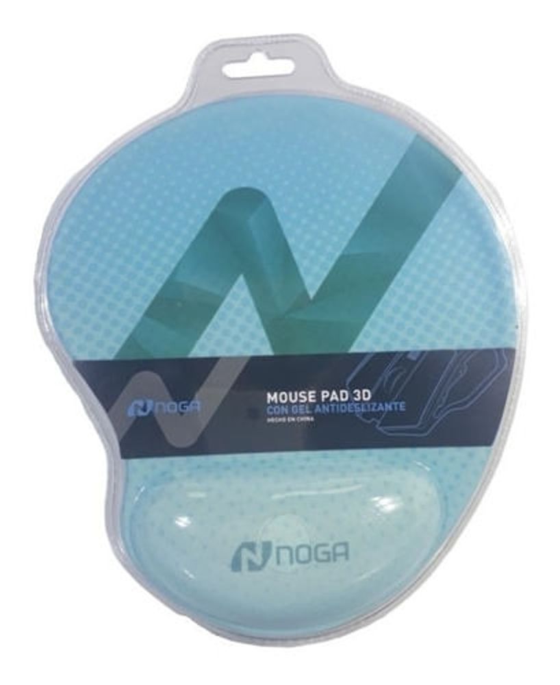Mouse Pad Apoya Muñeca Con Gel Antideslizante Tela Noga 3d E