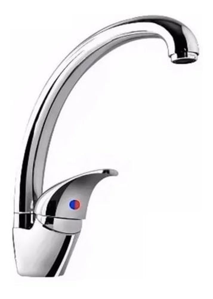 Canilla Griferia Monocomando Cocina Mesada Pico Cisne Reforz