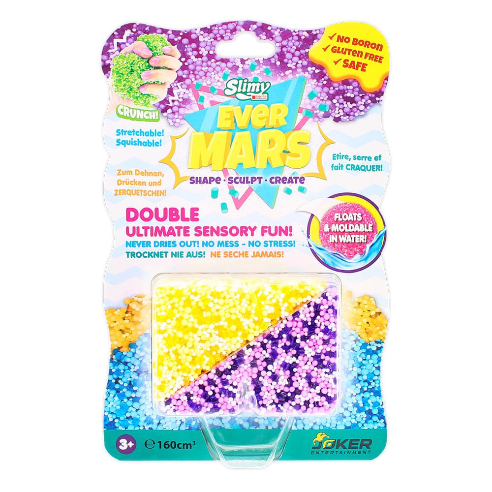 Slimy Squish Ever Mars 160cm3 Amarillo Y Violeta