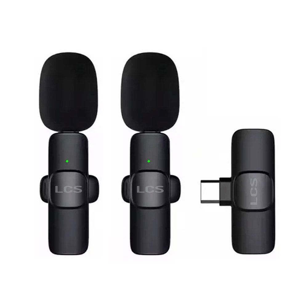 Micrófono Inalámbrico Corbatero X2 Usb-c Ls-m1 Lcs