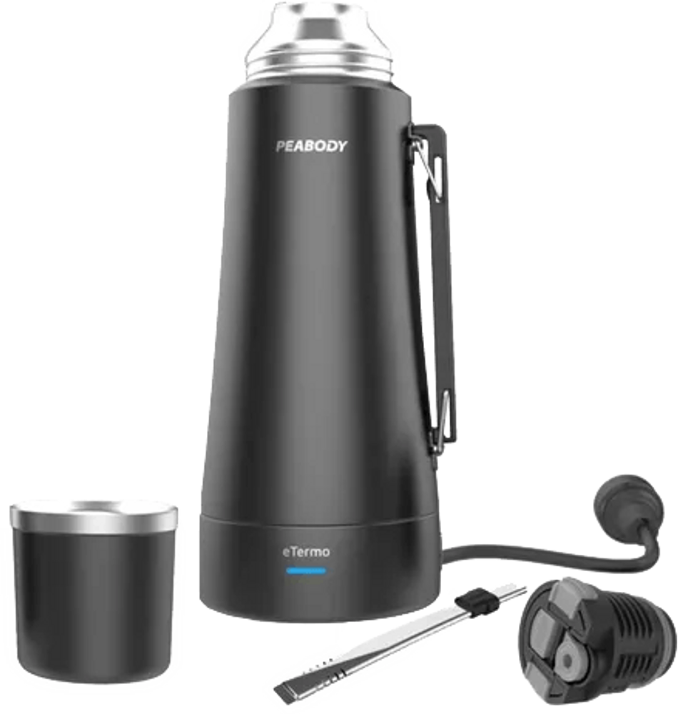 Termo Eléctrico Peabody PE-ET1000V 1L Acero inoxidable