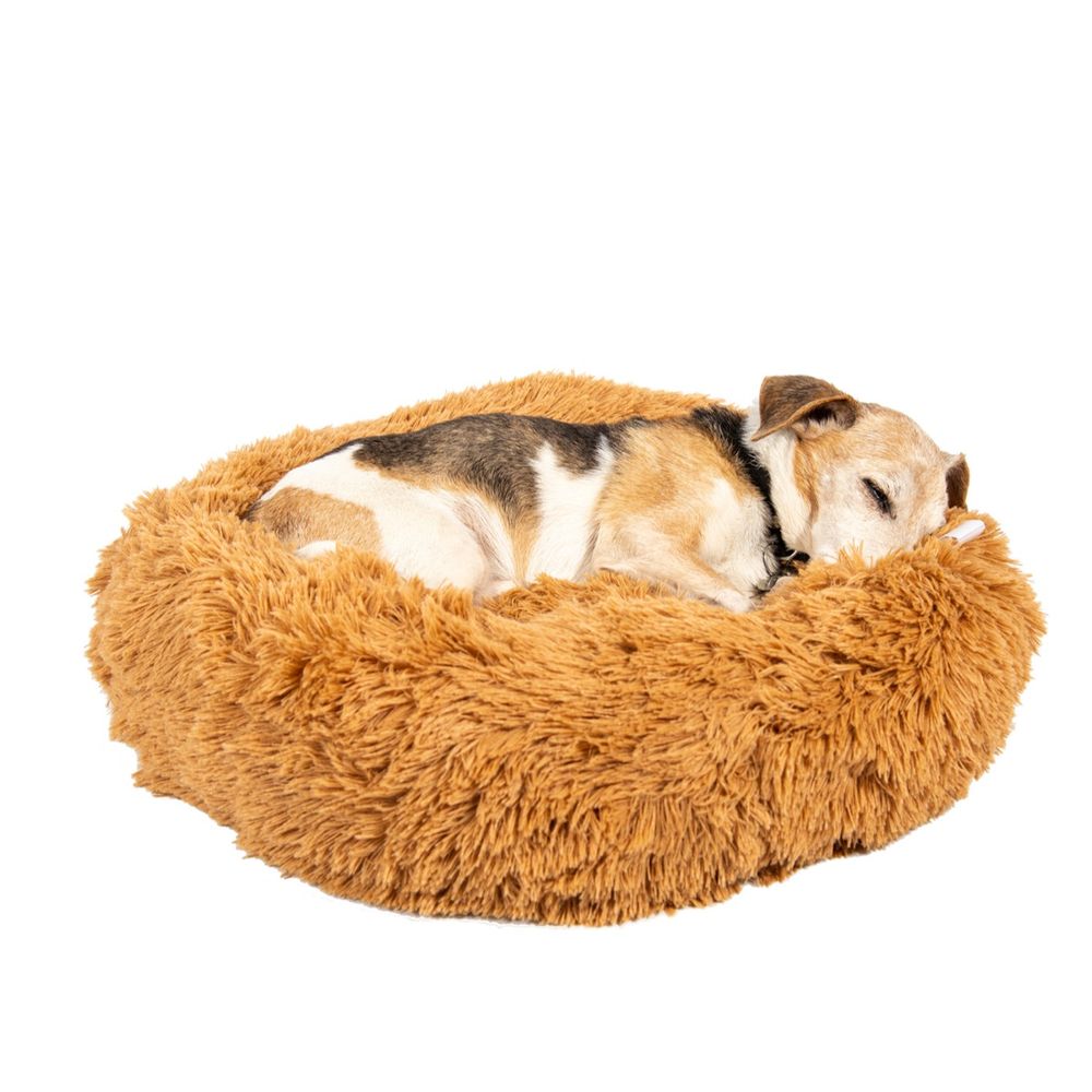 Cama Nordica para gato eggys color camel tamaño S