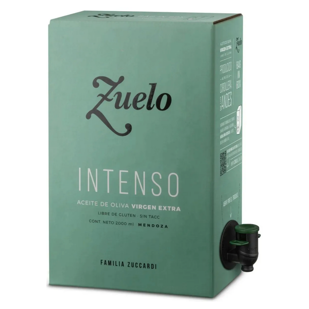 Aceite de Oliva Extra Virgen Intenso Zuelo Bag In Box 2L