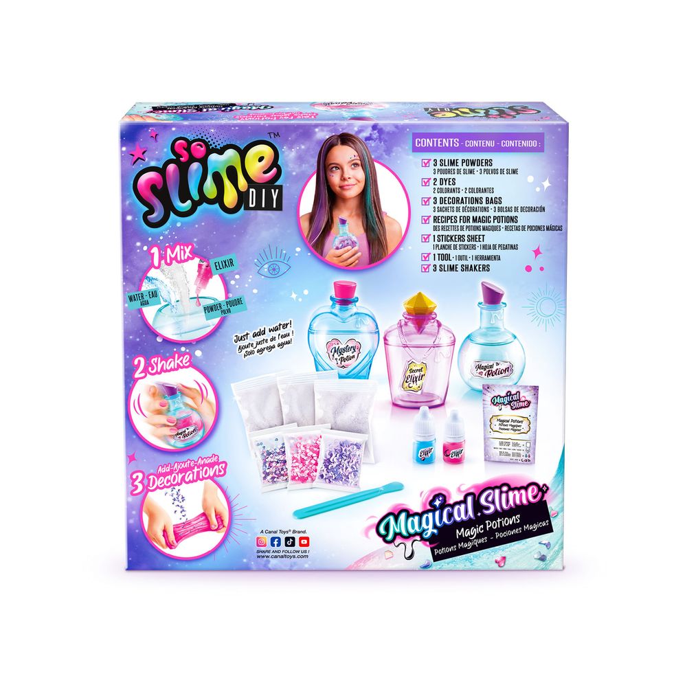 So Slime DIY Playset 25cm Magical Slime Kit De Pociones