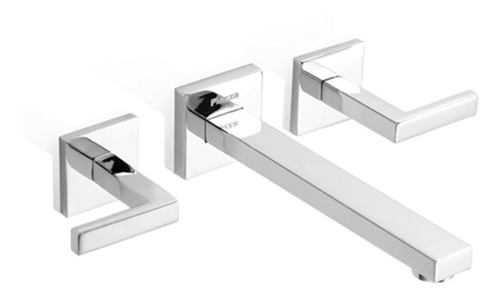 Grifería Canilla Lavatorio De Baño Pared Bacha Piazza 22903