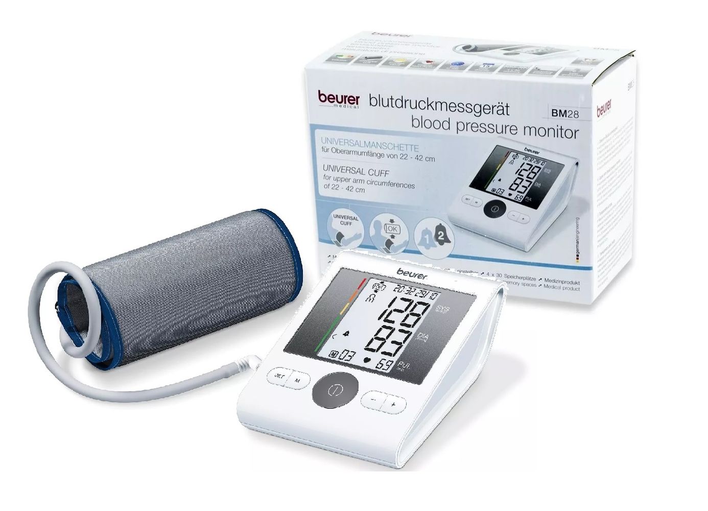 Tensiómetro Digital Automático de Brazo Beurer BM28