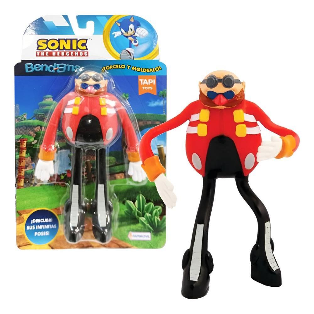 Figura Sonic The Hedgehog Flexible Bend Ems Tapimovil