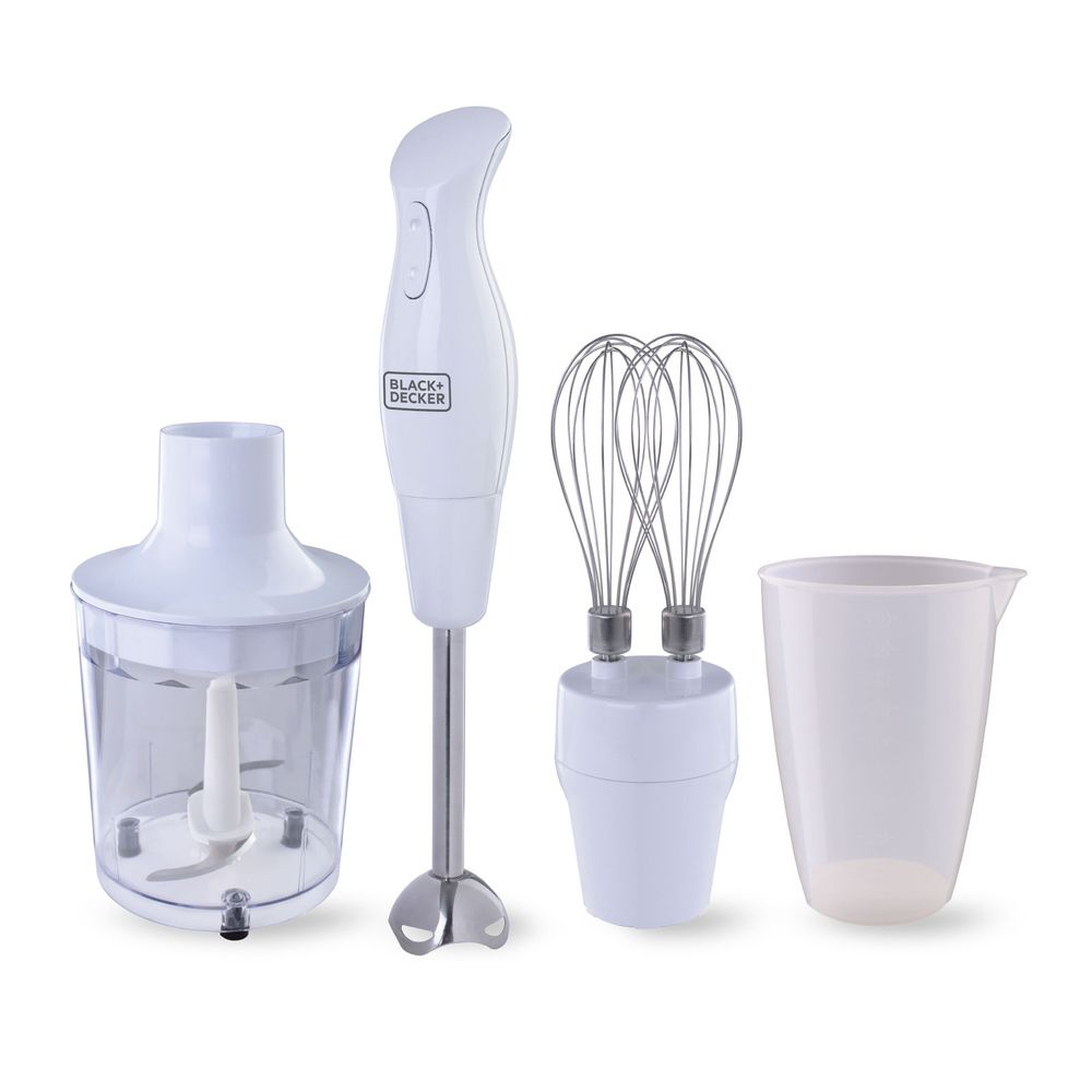 Licuadora de Mano Mixer Black & Decker 3 en 1 500w Hb1003wc-ar