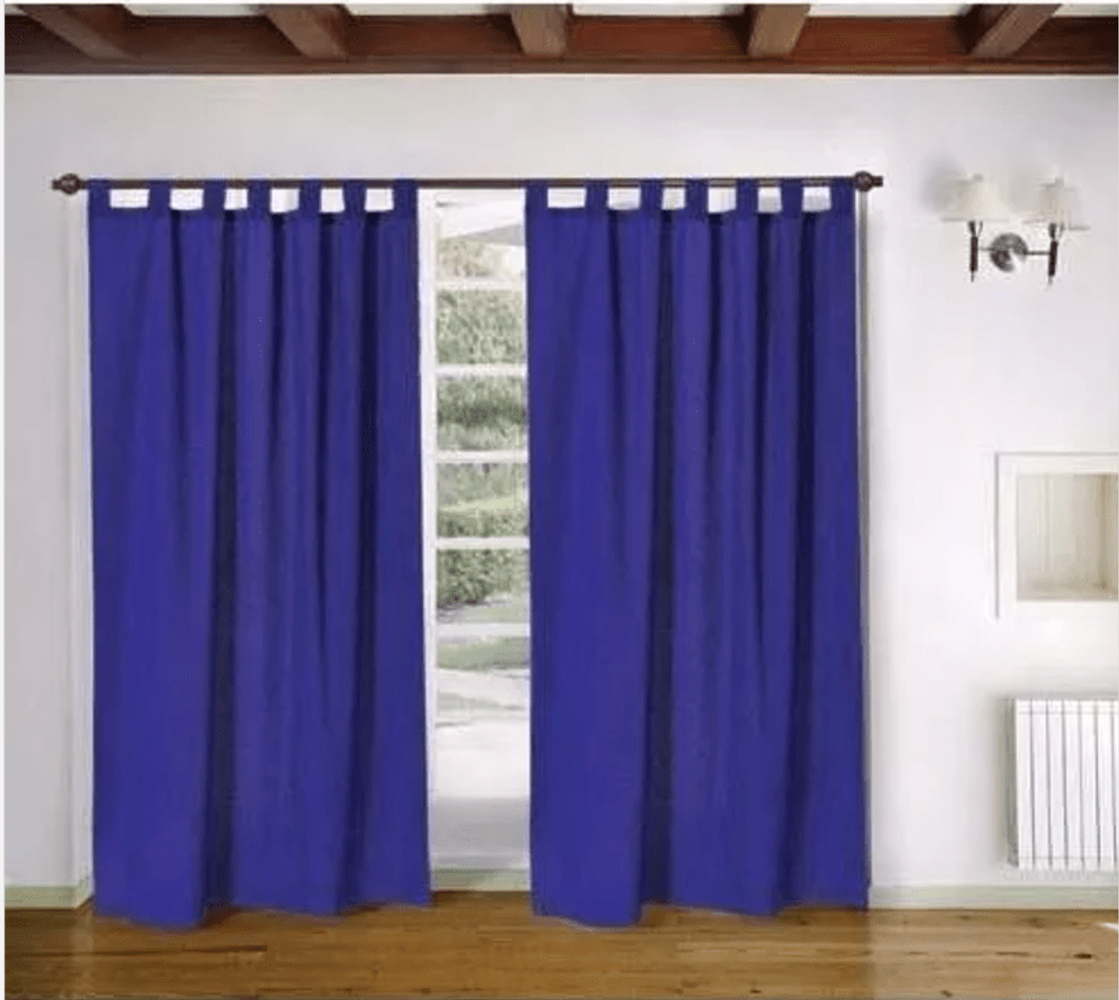 Cortina Tropical Mecanico - Azul Francia - 2,00 x 1,30