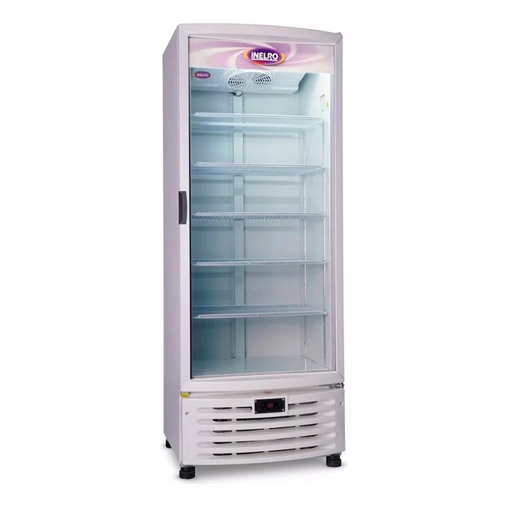 Heladera Exhibidora Vertical Blanca Inelro Mt19 560 Litros
