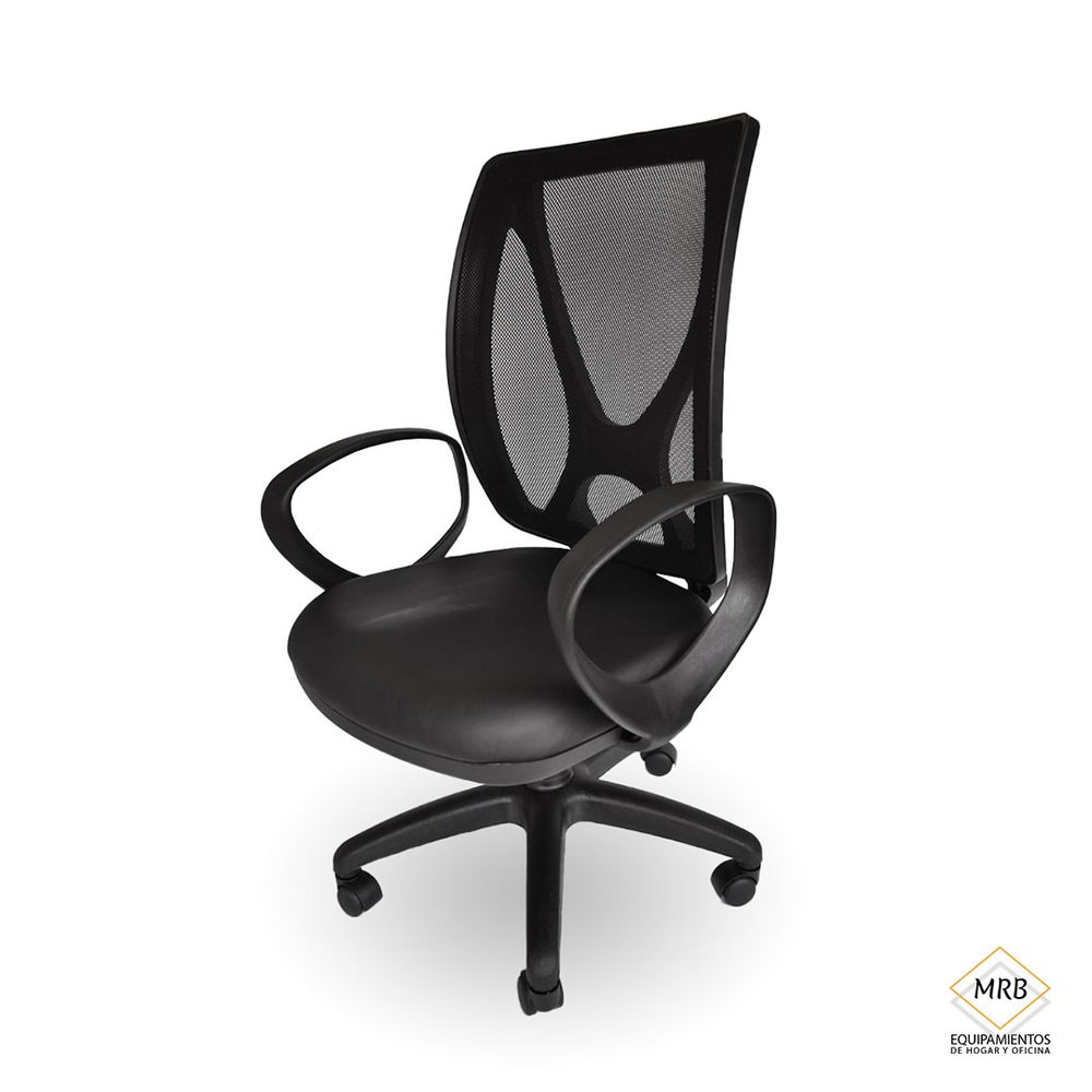 Silla Alma Mesh ergonómica tapizado eco cuero