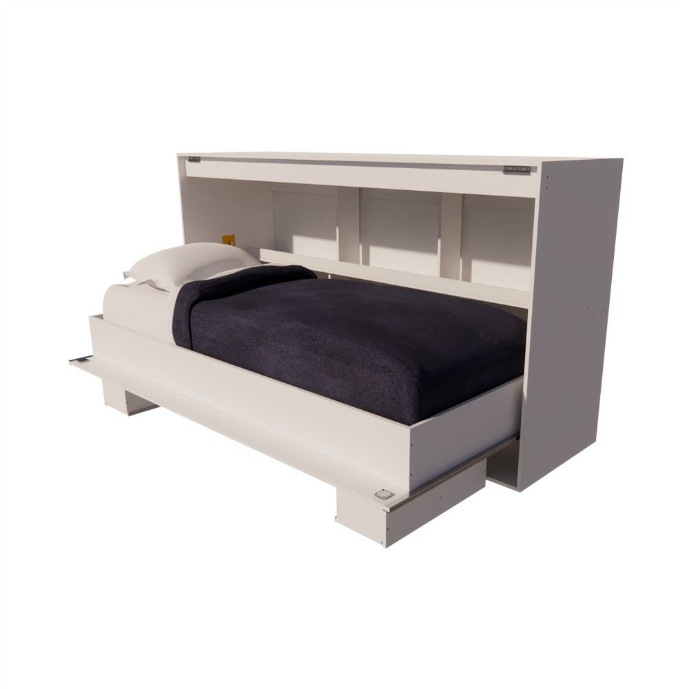 Cama Rebatible EMC 1 plaza con Escritorio Incorporado