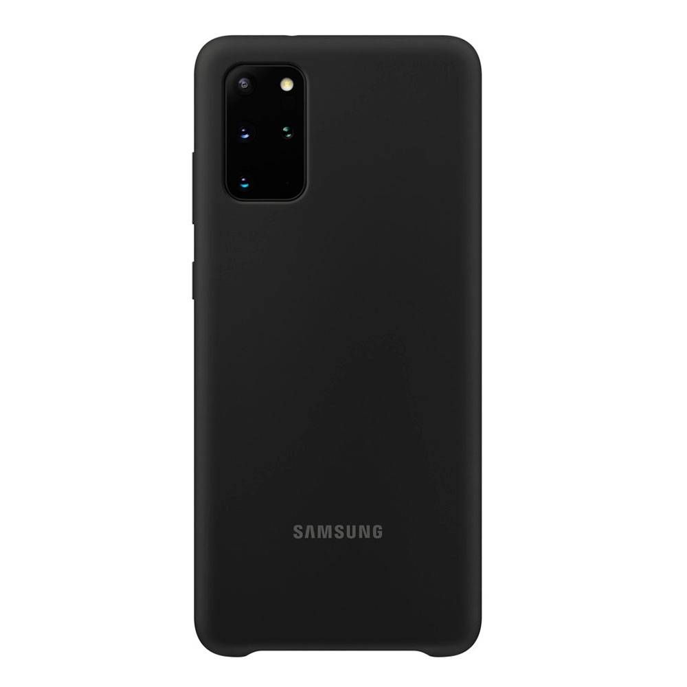 Funda Samsung De Silicona Para Galaxy S20+ Negro