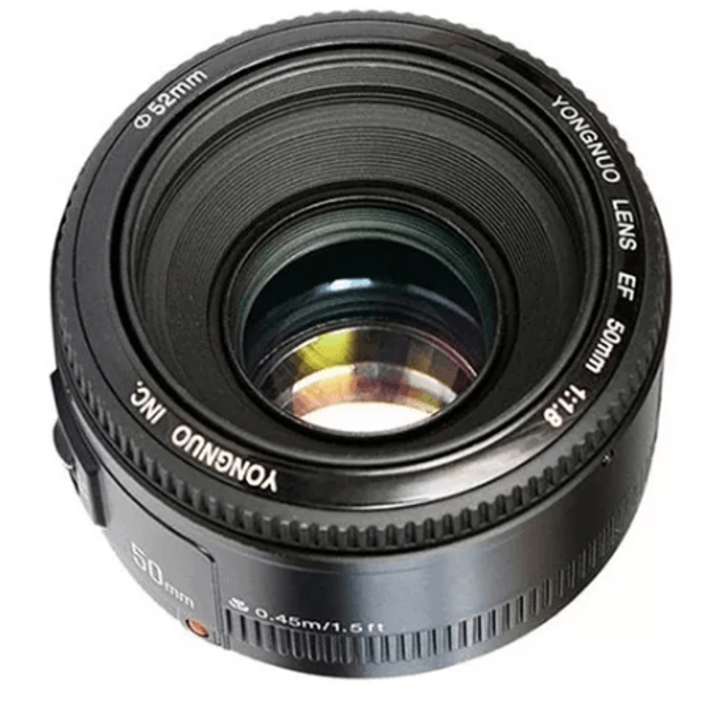 Lente Yongnuo Yn50mm F1.8 F Compatible Con Canon Autofoco