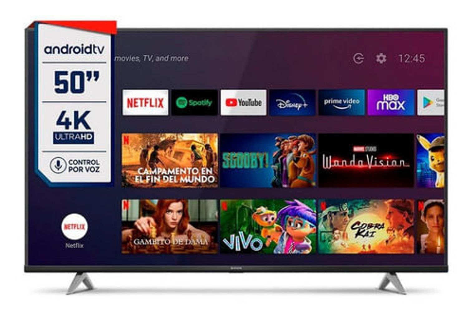 Smart Tv 50 Pulgadas 4k Uhd Hitachi Cdh-le504ksmart24-f